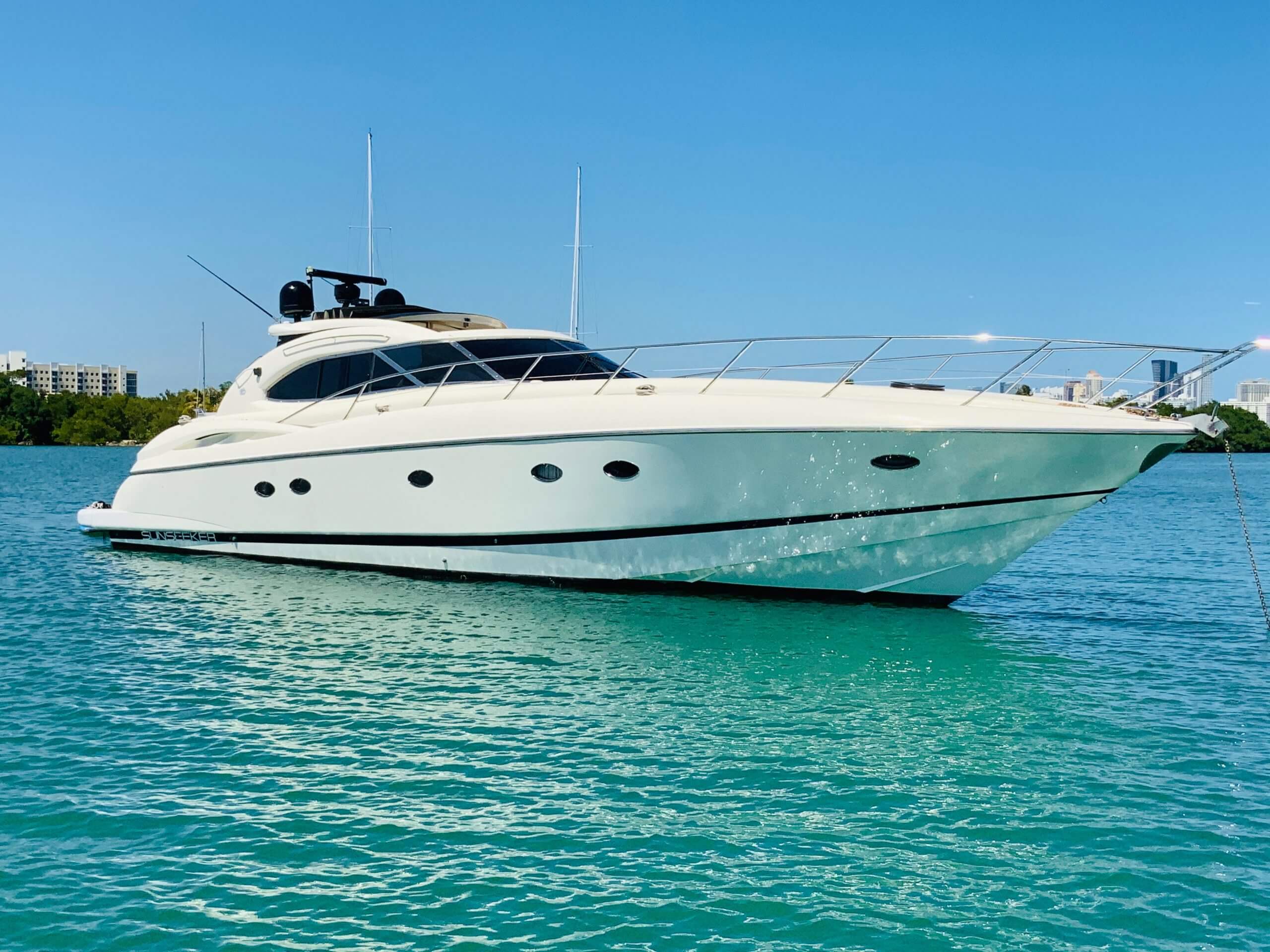 60' Sunseeker Predator - Boat yacht rental near Bay Harbor